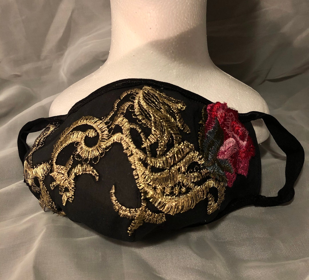 Collectible Design, Hand-crafted, High Fashion Face Masks With an Asian ...