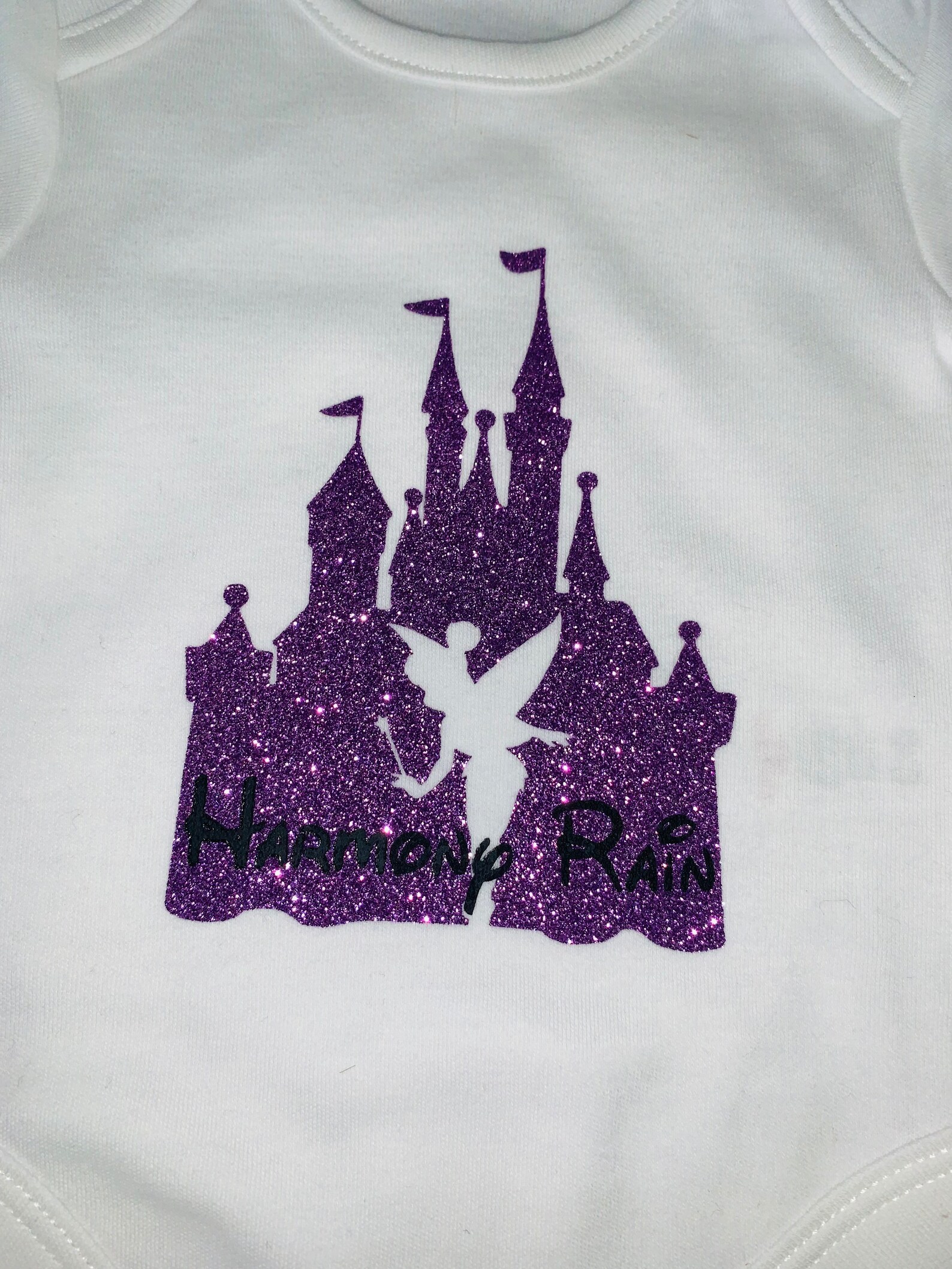 Personalised Disney Castle T Shirt Etsy