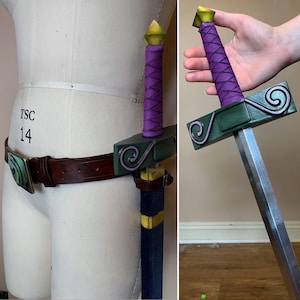 Cosplay Sword and Sheath 3d STL File - Ashei Twilight Princess - Etsy
