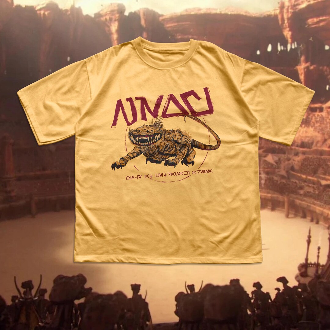 NEXU - Geonosis Arena Beast - Drop Shoulder T-shirt - 300 GSM - Etsy