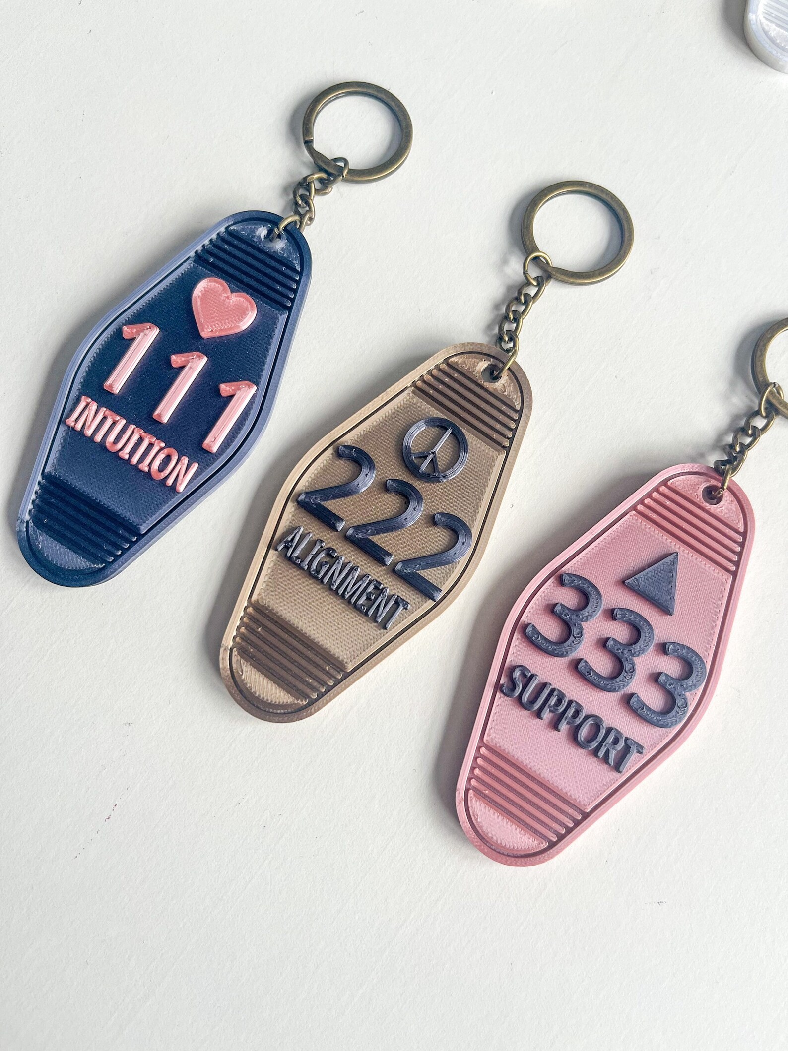 Angel Numbers Keychain Angel Signs Spiritual Keychain - Etsy