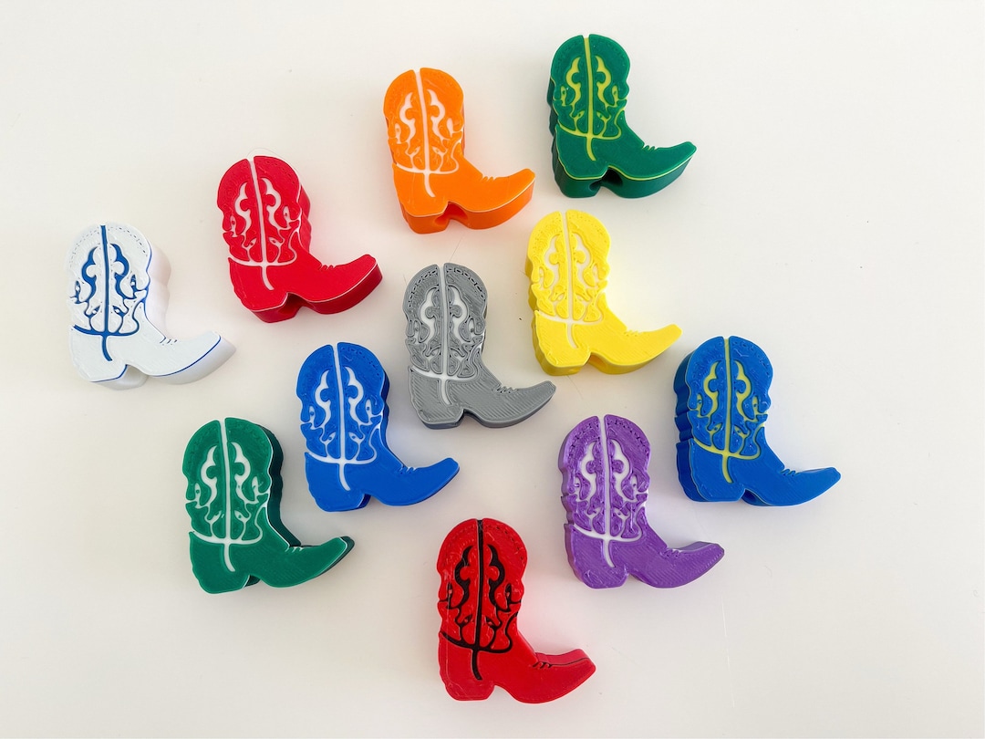 Cowboy Boot Straw Topper, Country Straw Topper, Nashville Straw Topper ...