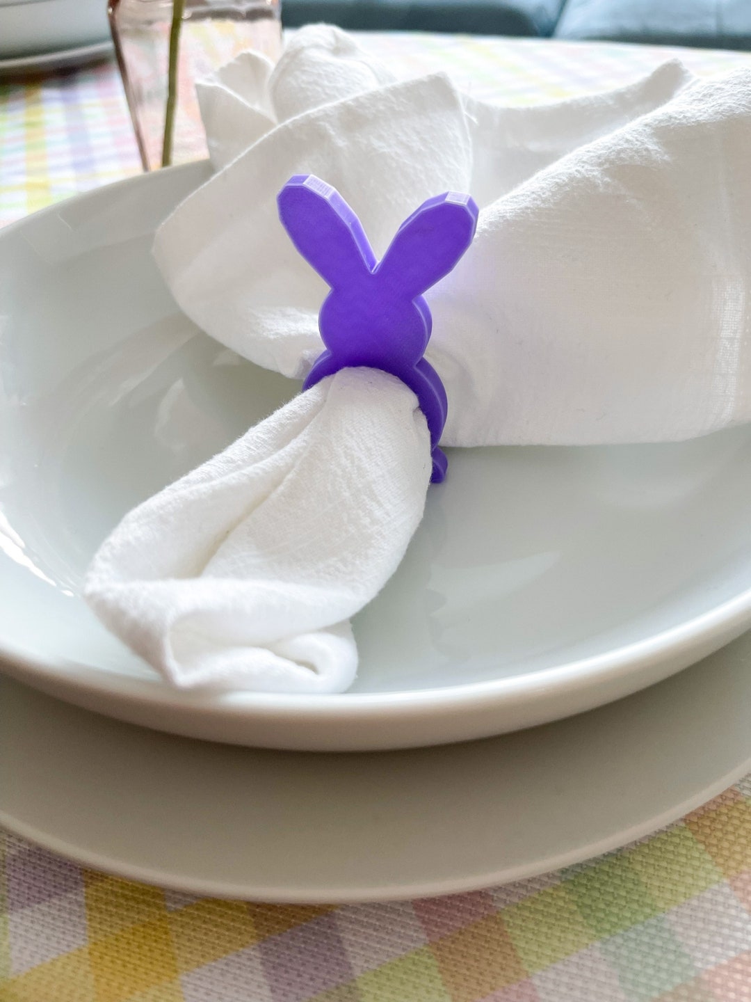 Easter Napkin Rings, Spring Napkin Rings, Bunny Napkin Rings, Easter ...
