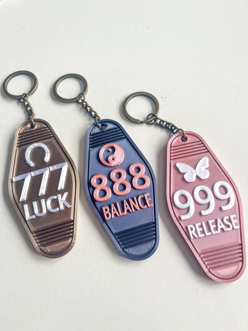 Angel Numbers Keychain Angel Signs Spiritual Keychain - Etsy