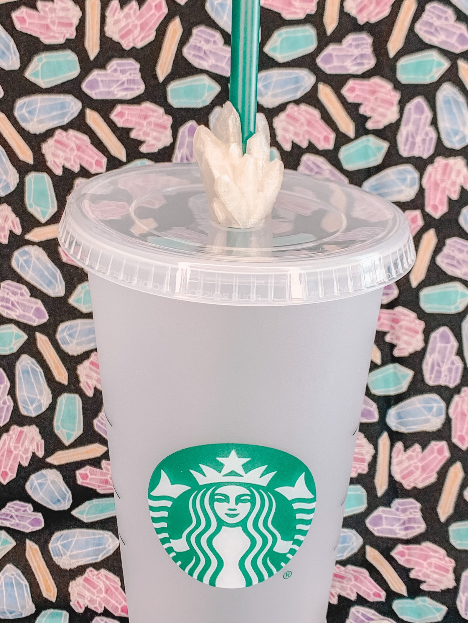 Crystal Straw Topper Magic Crystal Straw Topper Crystal - Etsy