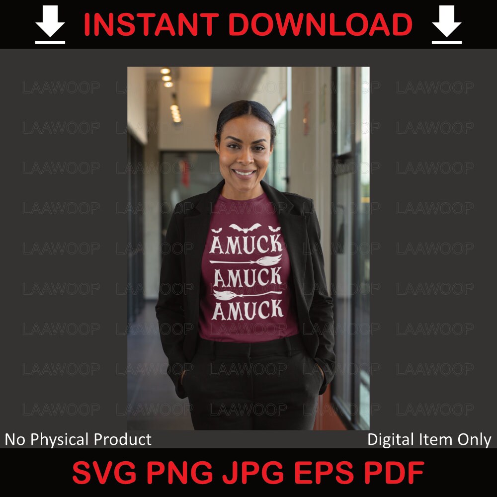 Amuck Amuck Amuck SVG PNG JPG Eps Pdf Files - Etsy