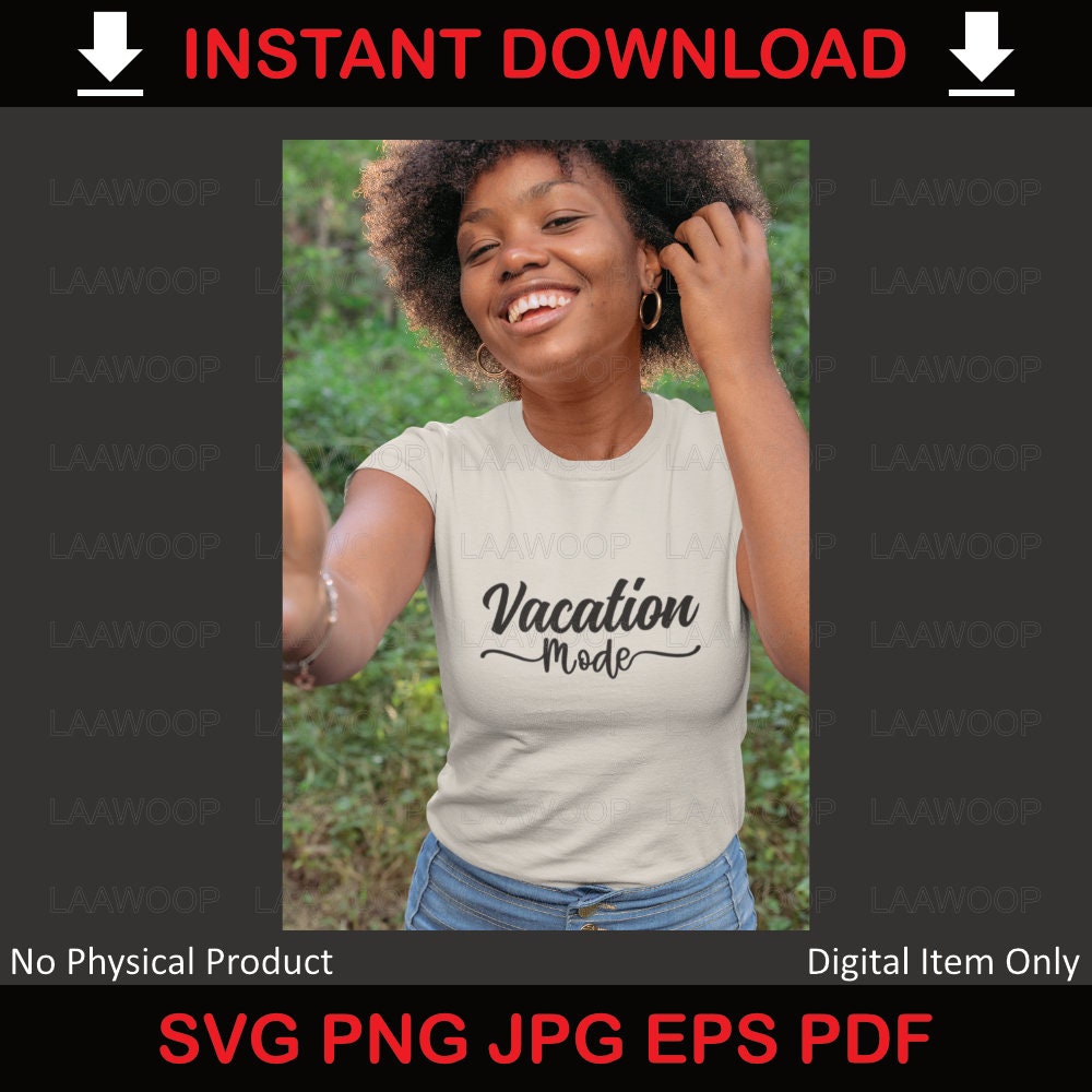 Vacation Mode - SVG PNG JPG Eps Pdf Files - Etsy