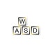 WASD Keys W A S D Keyboards Gaming Bubble-free Stickers - Etsy