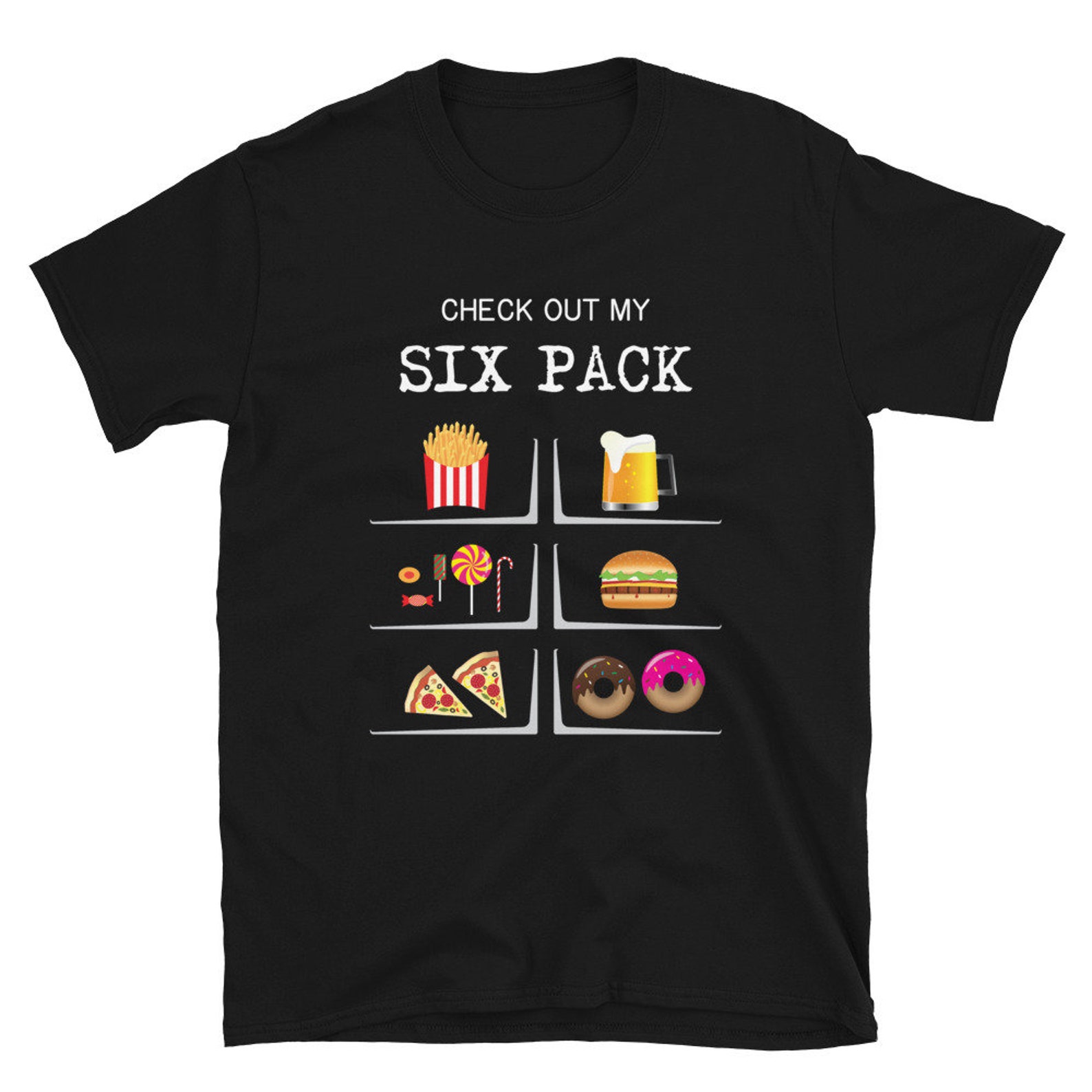 Check Out My Six Pack Unisex T-shirt - Etsy