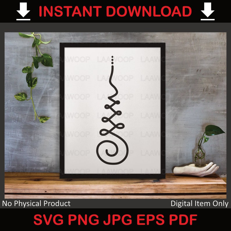 Unalome - SVG PNG JPG Eps Pdf Files - Etsy