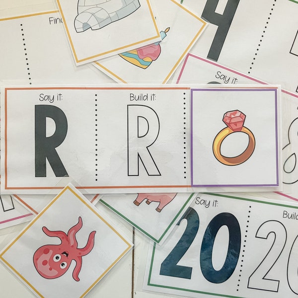 Number Recognition - Etsy