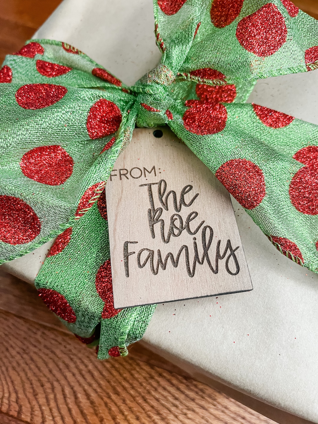 Set of 10 Personalized Gift Tags Gift Tags Wooden Tags - Etsy