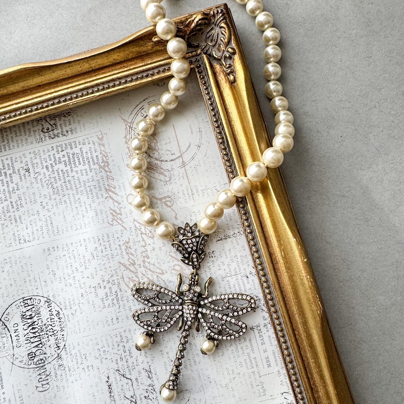 Heidi Daus Pearl Necklace White - Etsy New Zealand