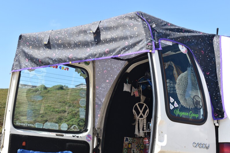 V.W MK2 Caddy Campervan Barn Door Awning PRIVACY EXTENSION - Etsy