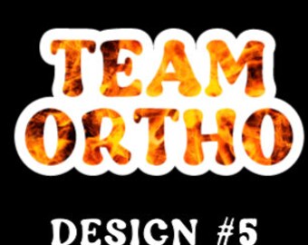 Team Ortho Sticker - Etsy