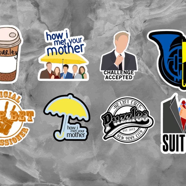 Himym Stickers - Etsy