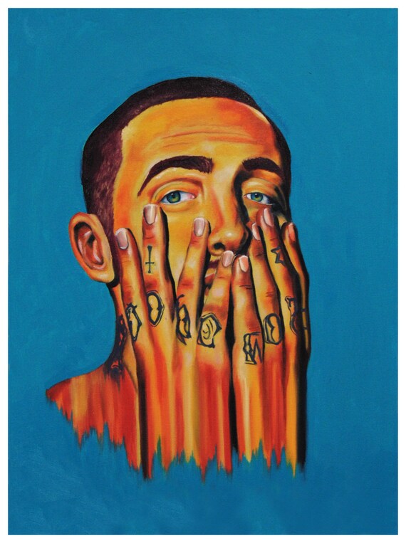 Mac Miller Print | Etsy