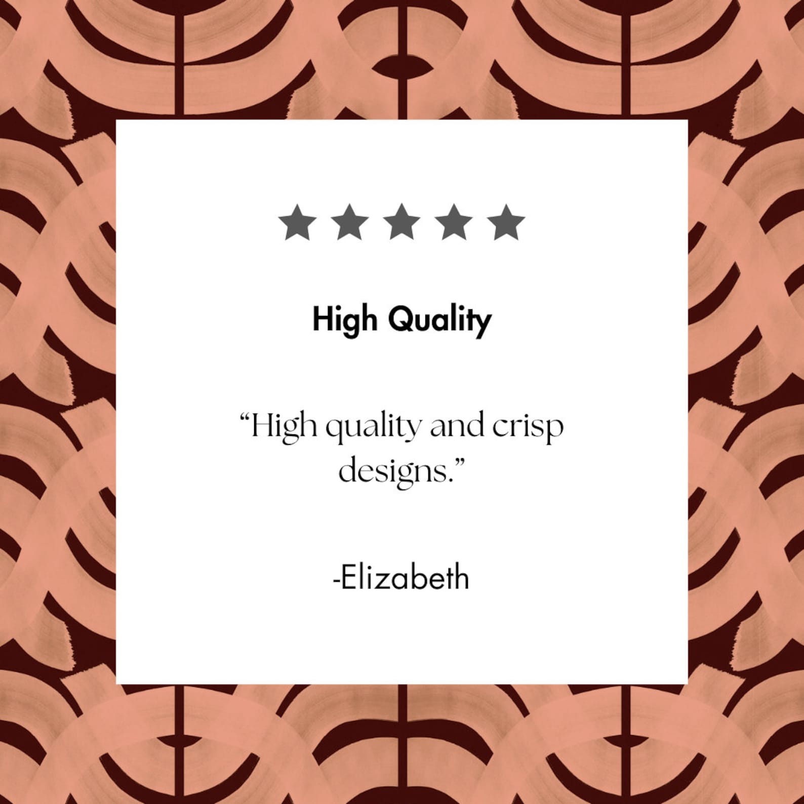 Cascade Folded Cards With Envelopes - Pack of 5 - Abstract Pattern ...