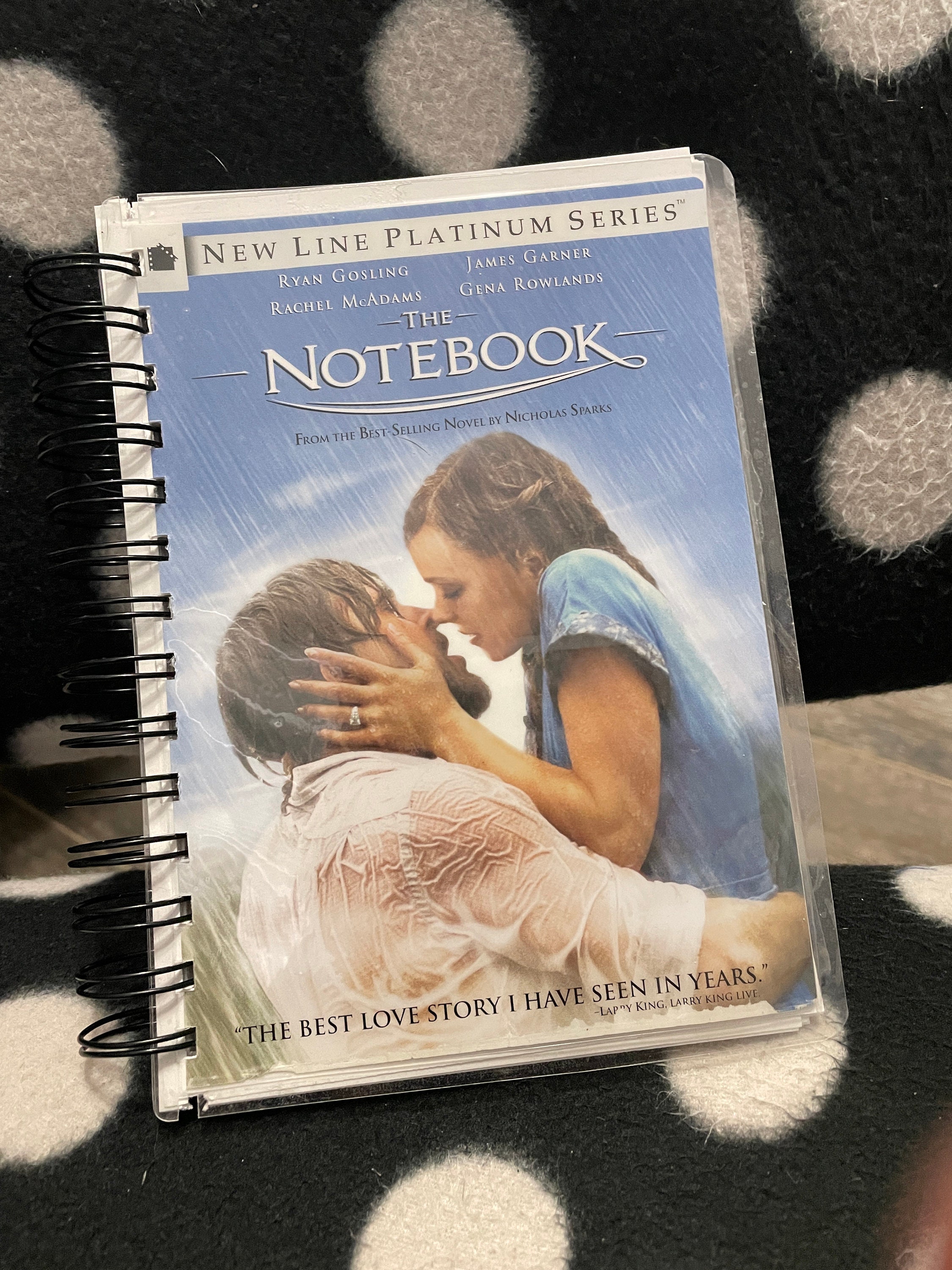Upcycled Vintage DVD Cover Wire Bound Notebook-the Notebook looking for ...