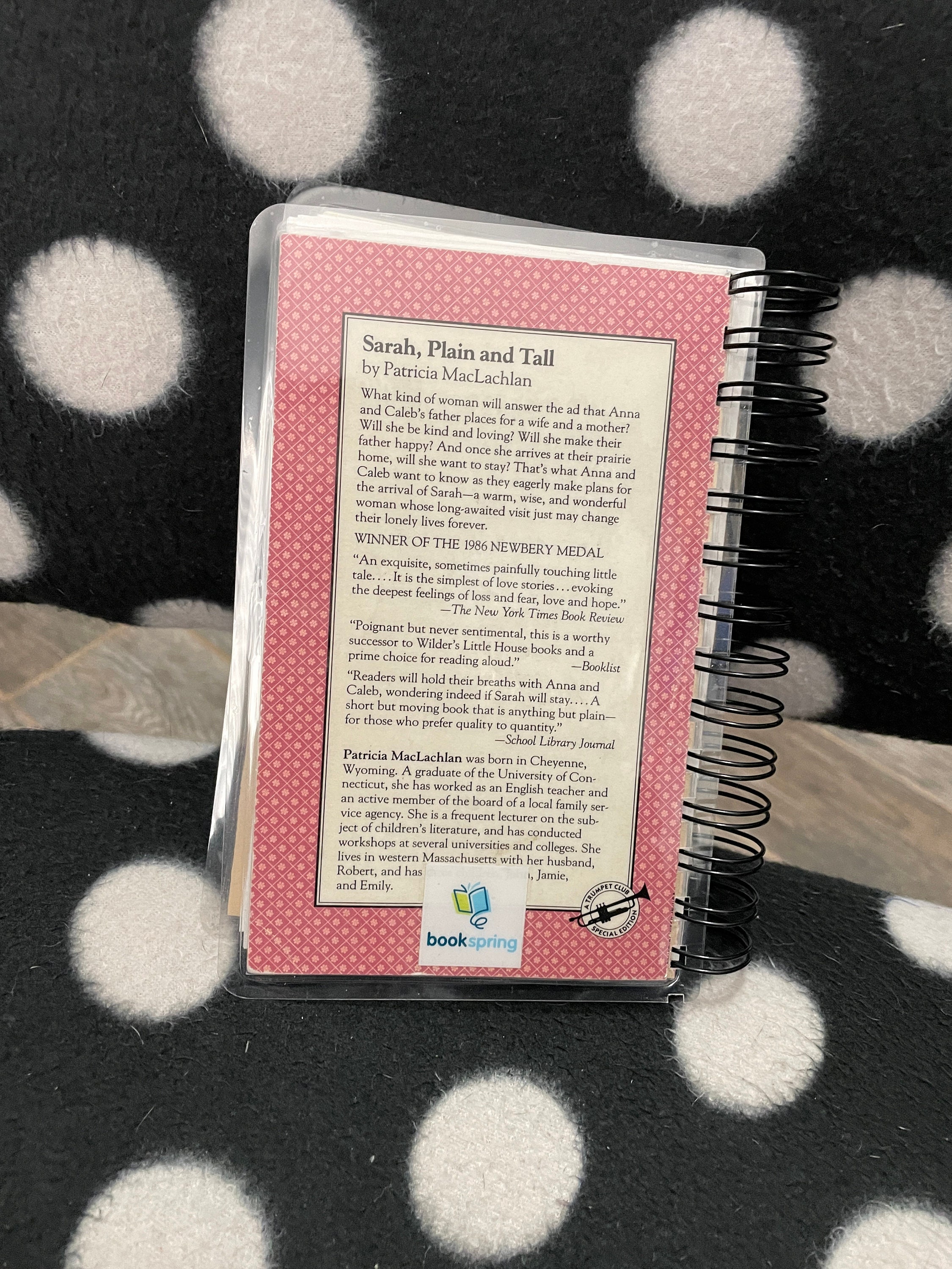 Upcycled Vintage Childrens' Book Wire Bound Notebook-sarah, Plain and ...