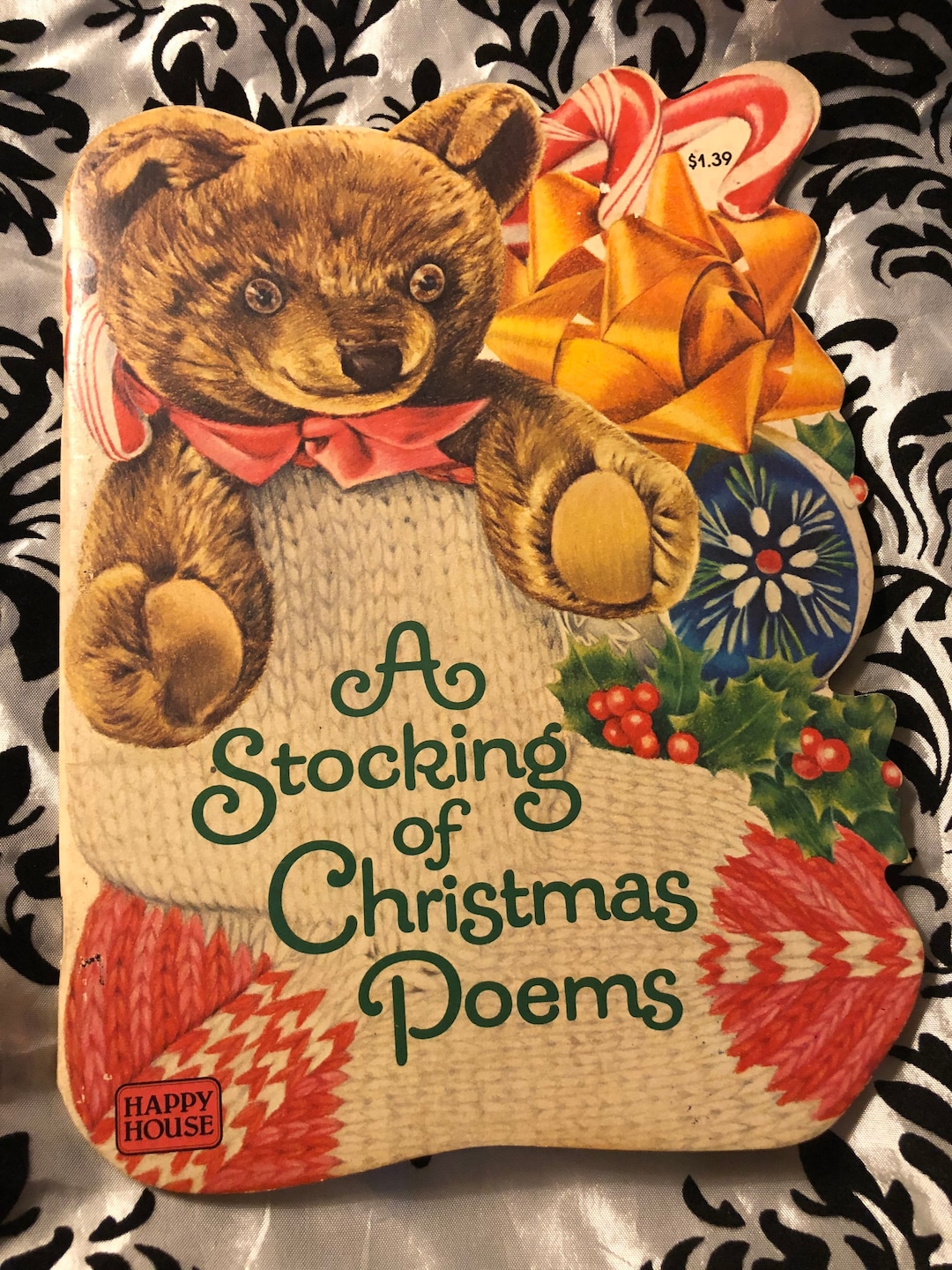 1982 A Stocking of Christmas Poems Illustrated by Cheryl Peterson - Etsy