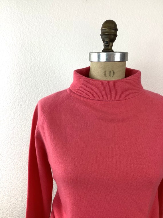 Vintage 1950s BARBIE PINK Pin Up Bombshell Sweater - Gem