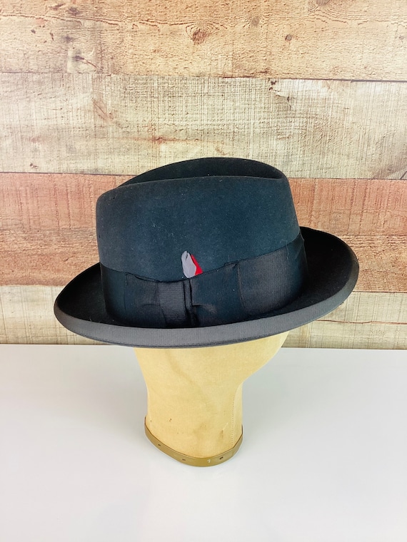 vintage stetson beaver fedora - Gem
