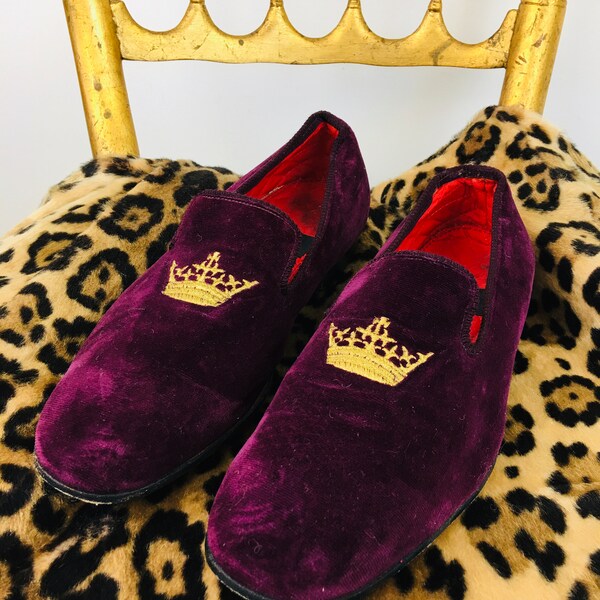 Velvet Slippers - Etsy