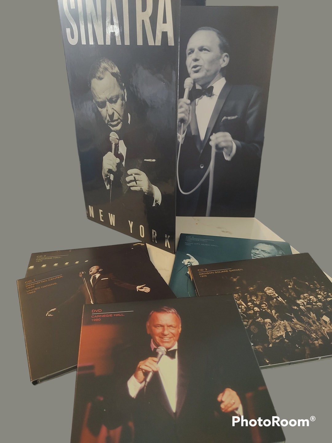 Rare 4 CD + 1 DVD Frank Sinatra New York Box Set With Booklet 2009 ...