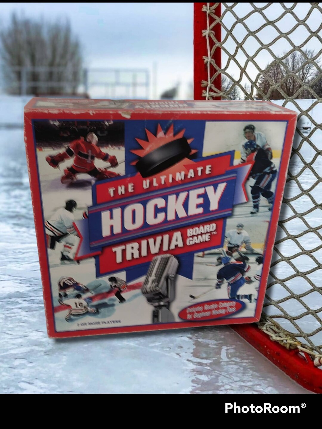 The Ultimate Hockey Trivia Board Game Vintage 2000 Outset Media Made in ...