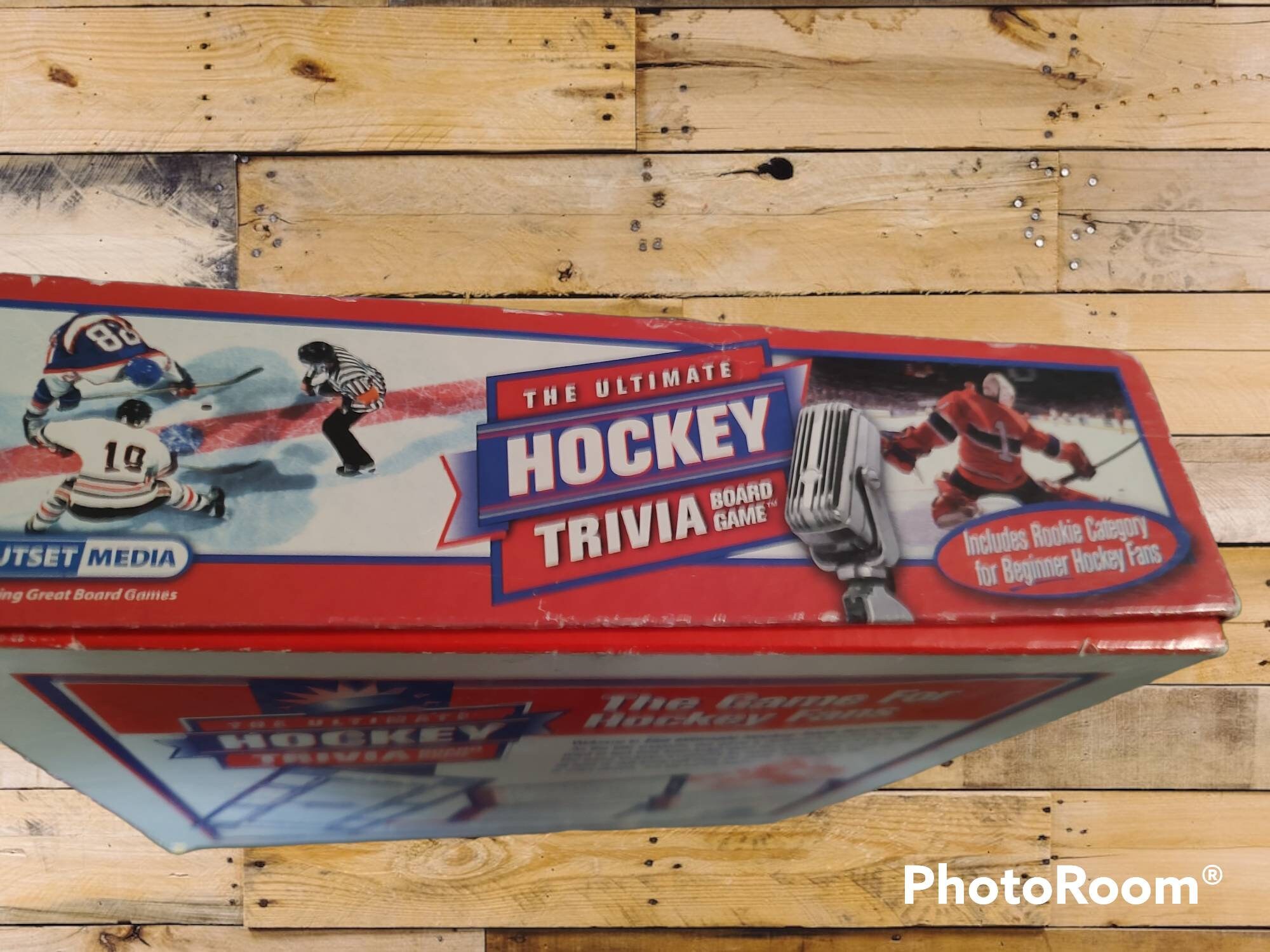 The Ultimate Hockey Trivia Board Game Vintage 2000 Outset Media Made in ...