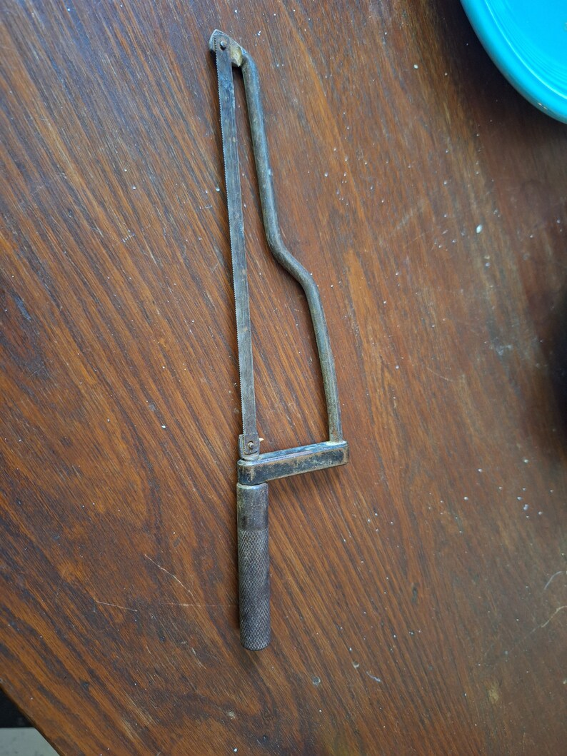 Vintage Lennox Mini Quarter Hacksaw Made in USA Hand Saw With Old Blade ...