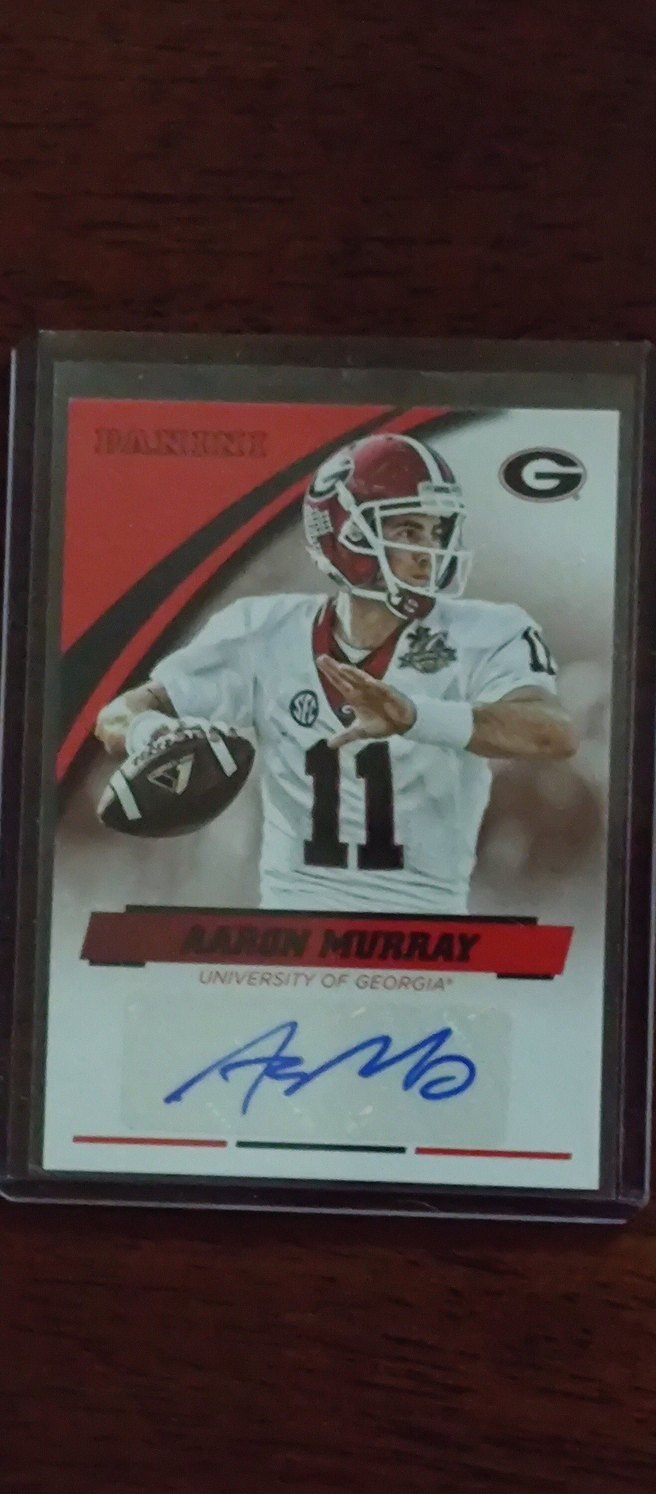 Georgia Bulldogs Panini 49 Card Complete Set UGA Bonus Autograph Card ...