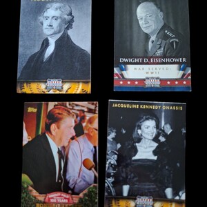 32x Card US Presidents Card Lot Ronald Reagan JFK Panini Americana ...