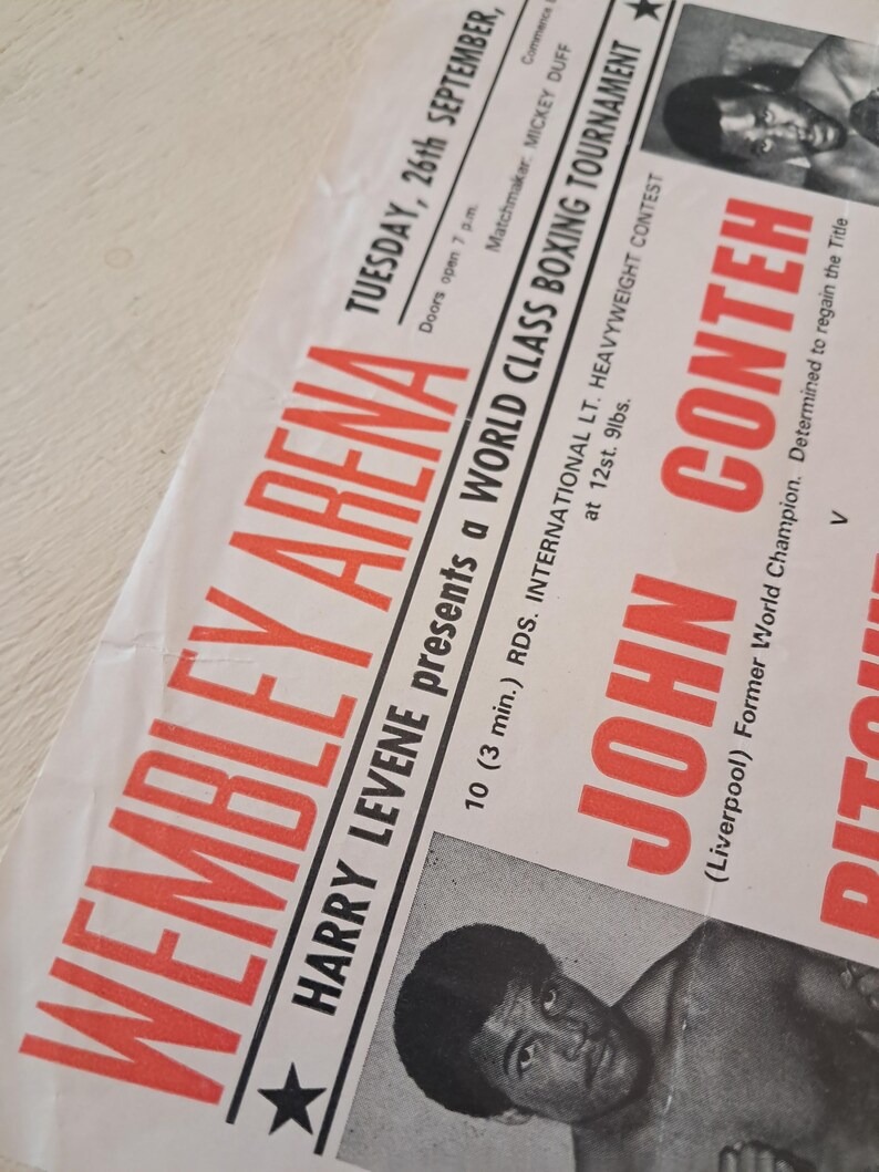 Rare Charlie Magri Vs. Claudia Tanda John Conteh Ritchie Kates Boxing ...
