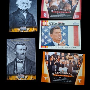 32x Card US Presidents Card Lot Ronald Reagan JFK Panini Americana ...