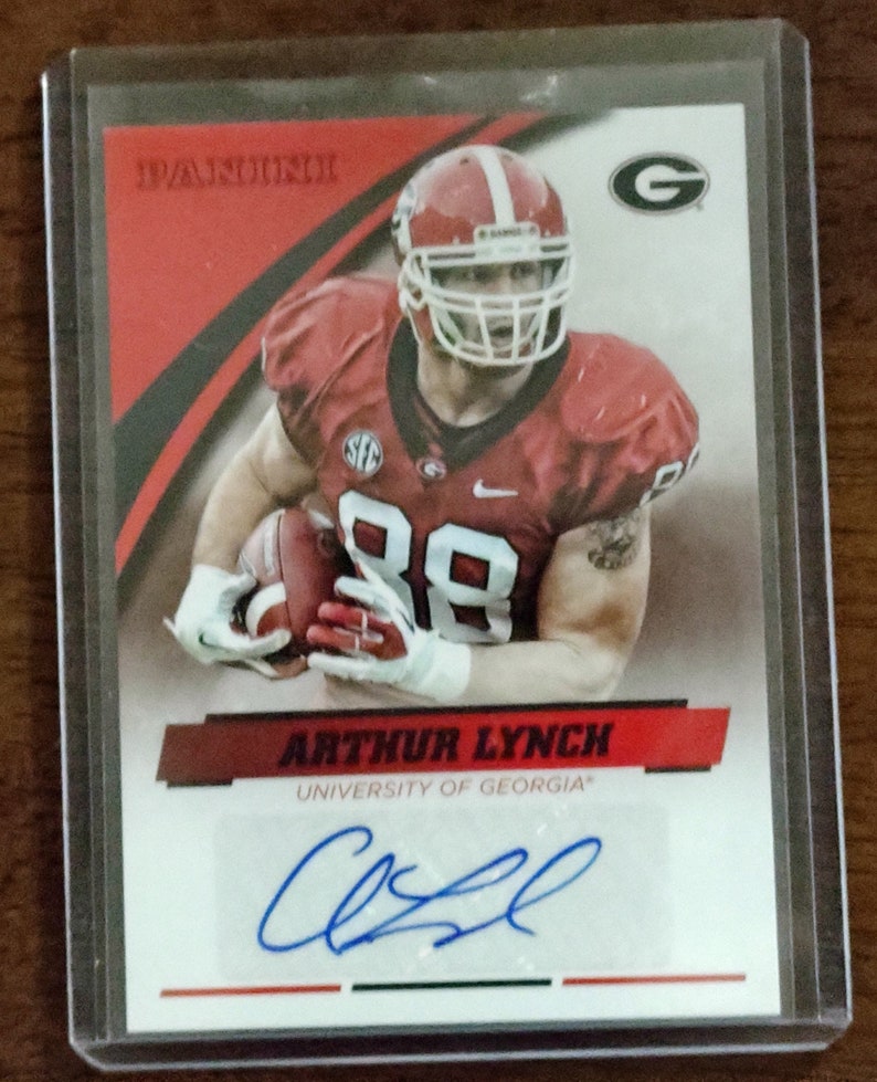 Georgia Bulldogs Panini 49 Card Complete Set UGA Bonus Autograph Card ...
