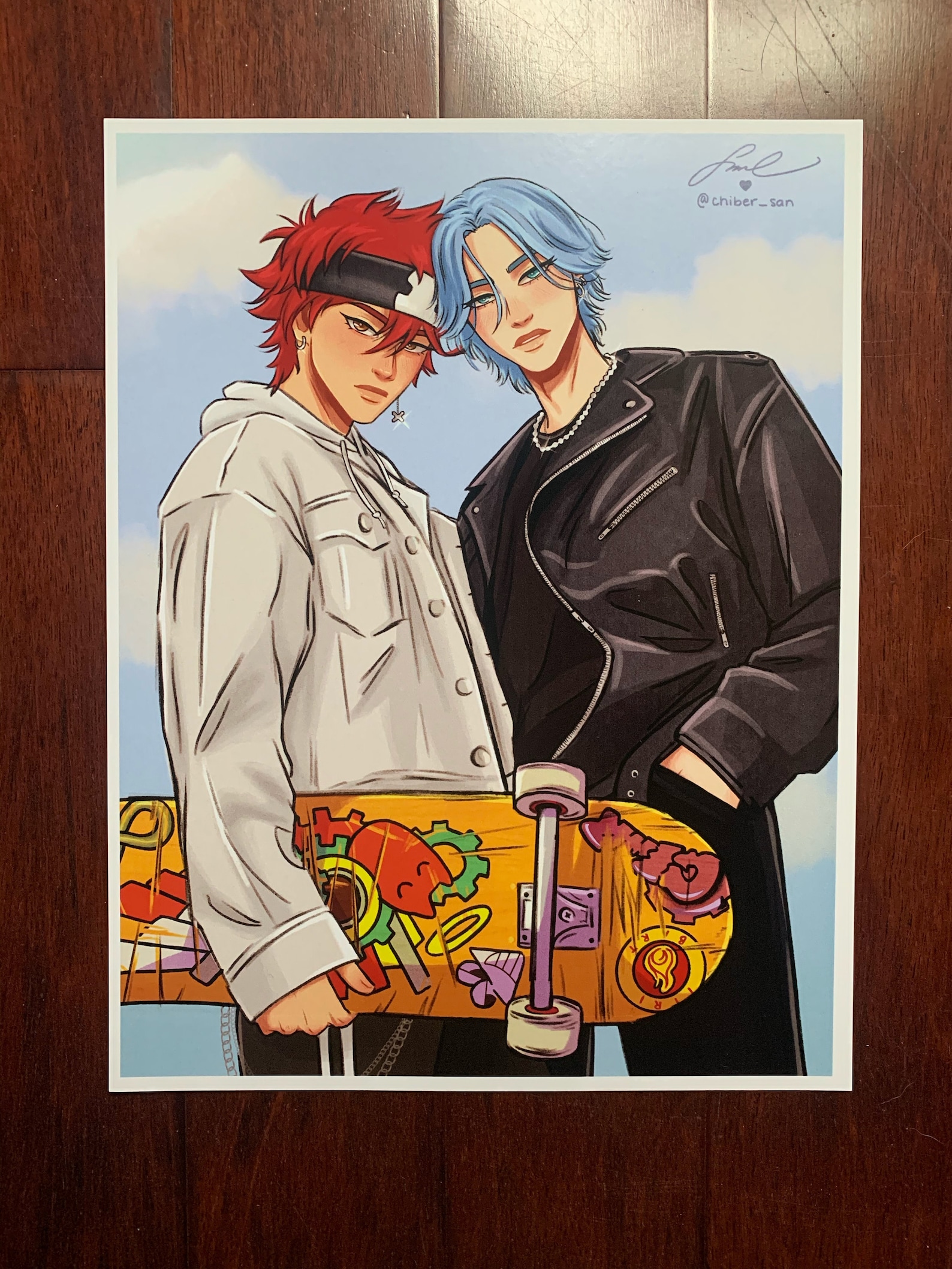 Sk8 X Skz Print - Etsy