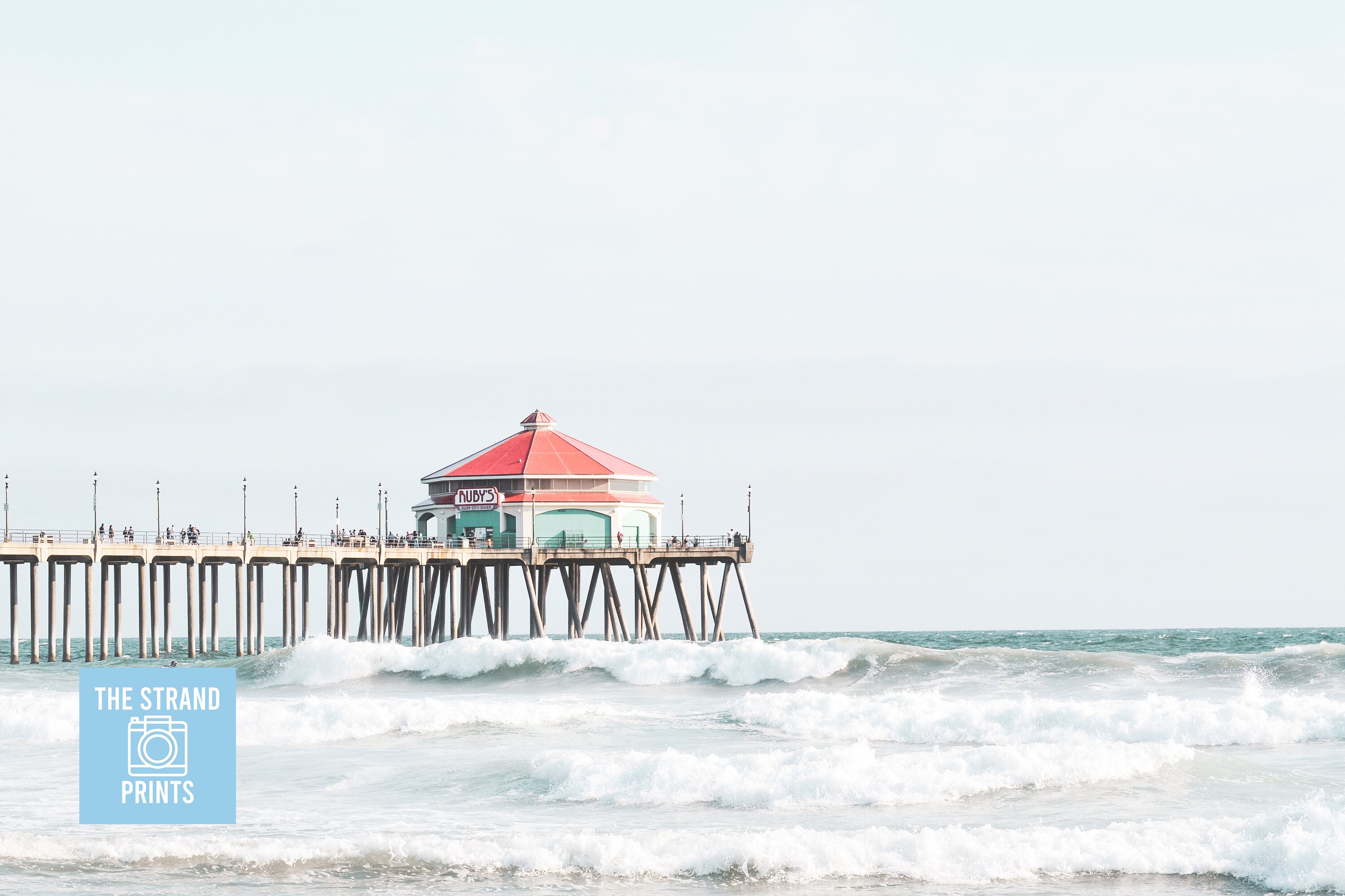 Huntington Beach Pier Print: California Travel Photography, Printable ...