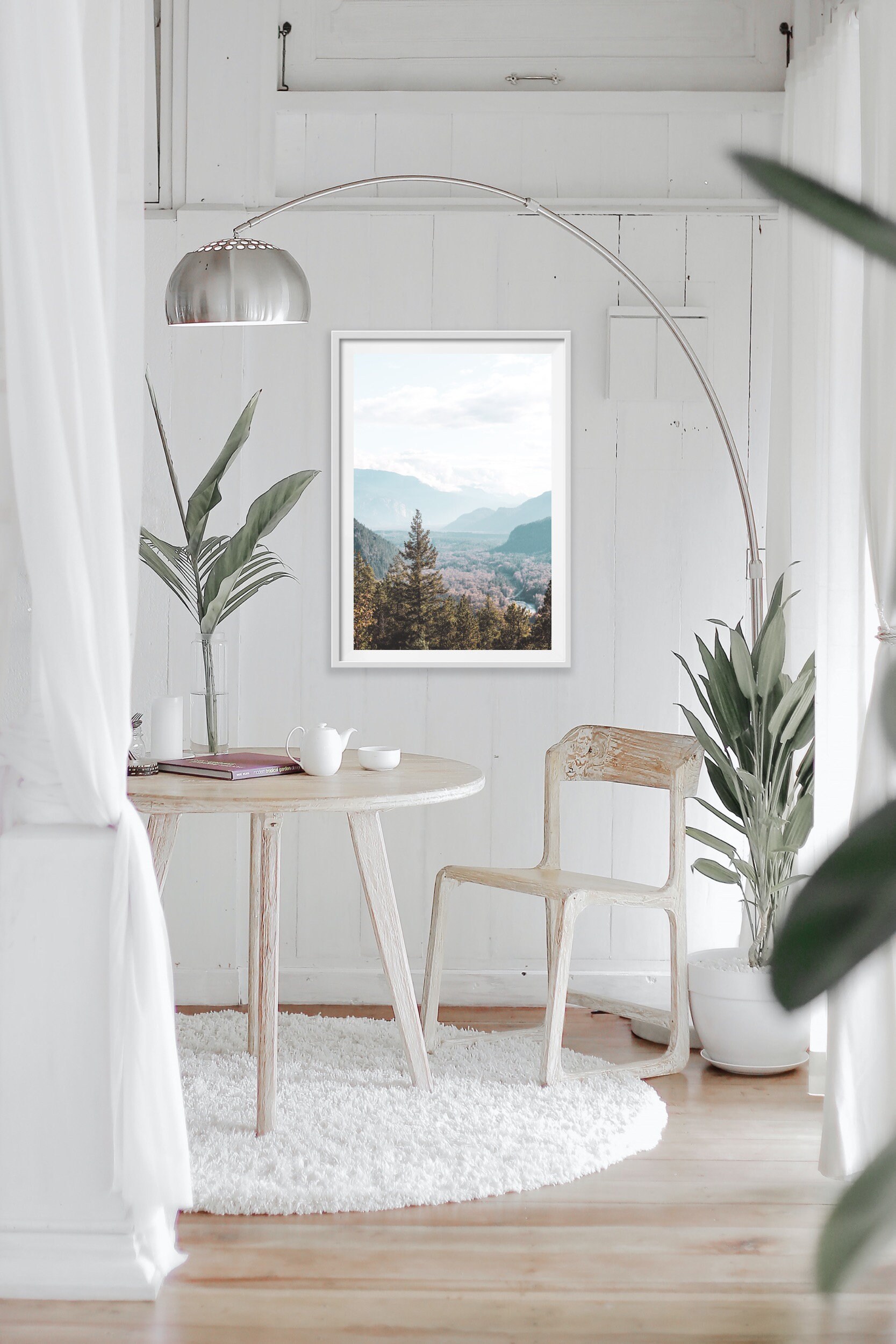 Forest Nature Digital Print Mountain Downloadable Poster - Etsy Canada