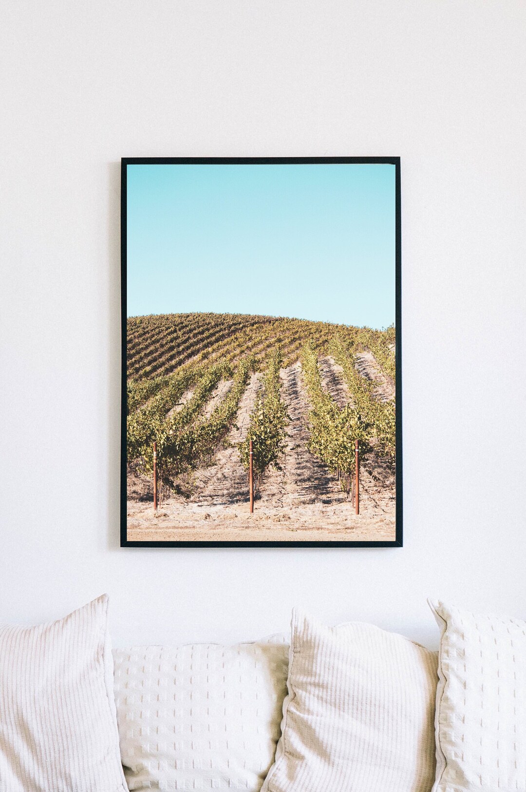 Napa Valley Vineyard Print: Wine Country Scenery, Printable Wall Art ...