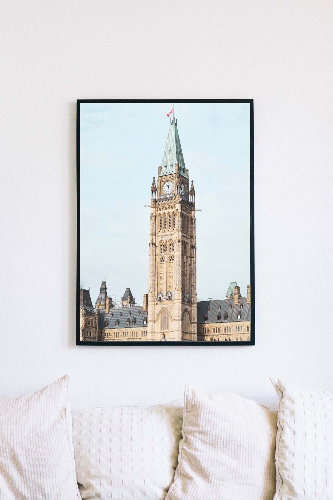 Parliament Hill Clock Tower Print: Ottawa Architecture Photography ...