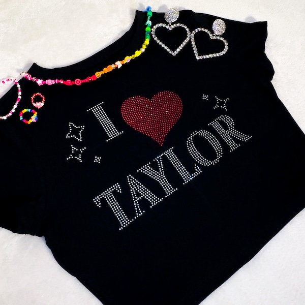 Y2k I Love Tee - Etsy