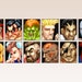 Retro Mortal Kombat II Arcade Character Select Screen Posters 12 5x7 ...