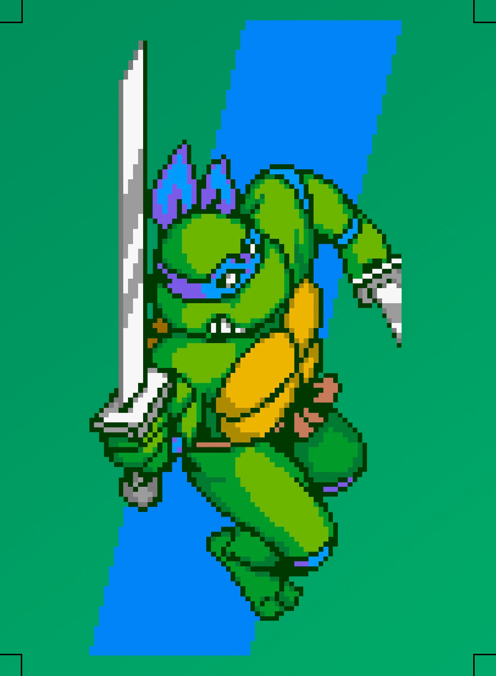 Turtles in Time Arcade Character Select Portrait Posters - Etsy