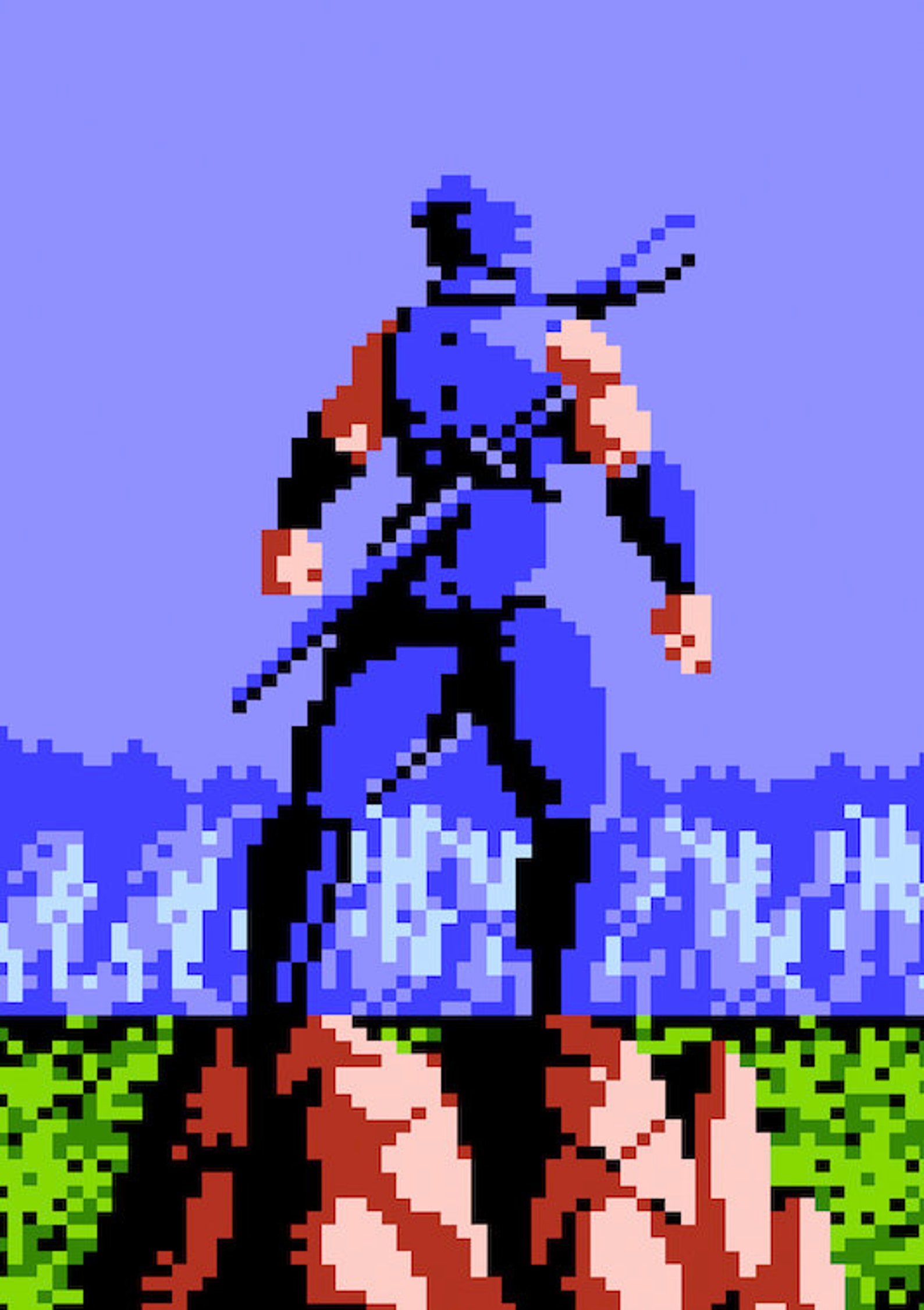 Ninja Gaiden NES The Fortress 11x17 Poster | Etsy