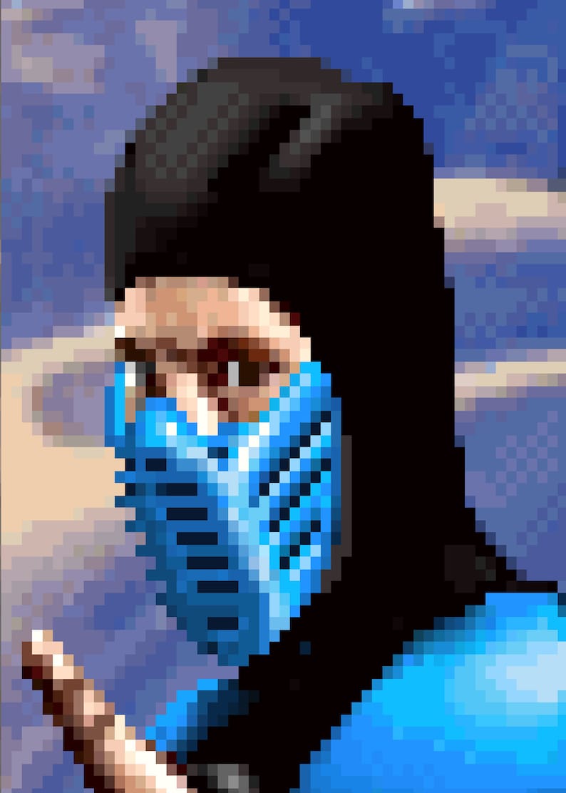 Retro Mortal Kombat II Arcade Character Select Screen Posters - Etsy