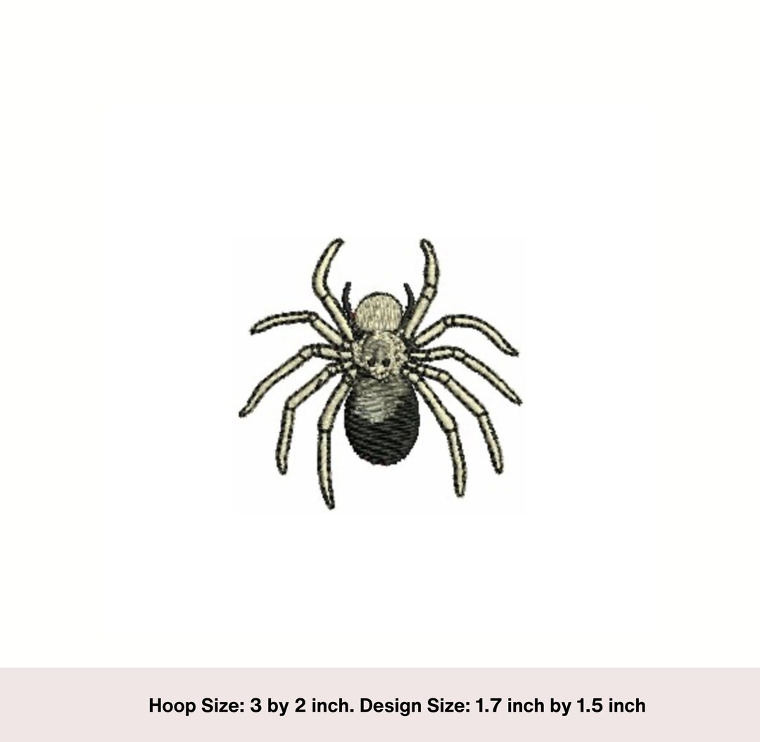 Small Spider Embroidery Design Digital Download. Insect Machine ...