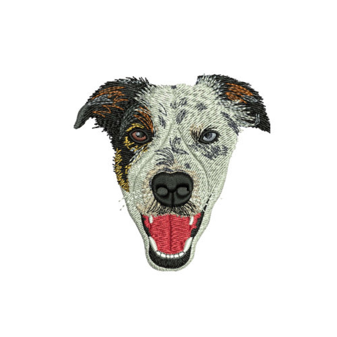 Realistic Border Collie Embroidery Design, Dog Machine Embroidery ...