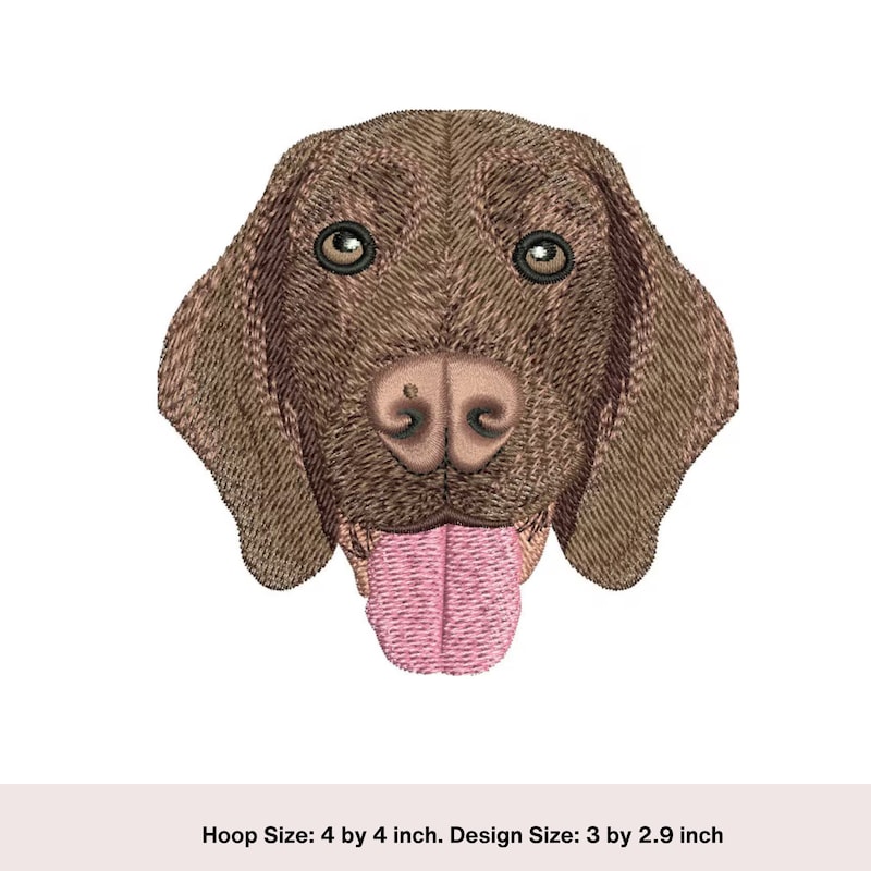 Lab Embroidery Design - Etsy